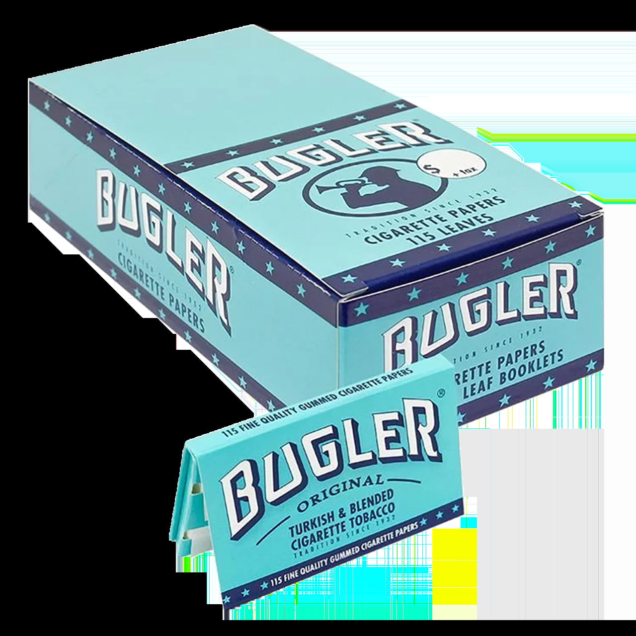 Bugler Rolling Papers – 24 Pack, 115 Leaves per Booklet | Classic ...