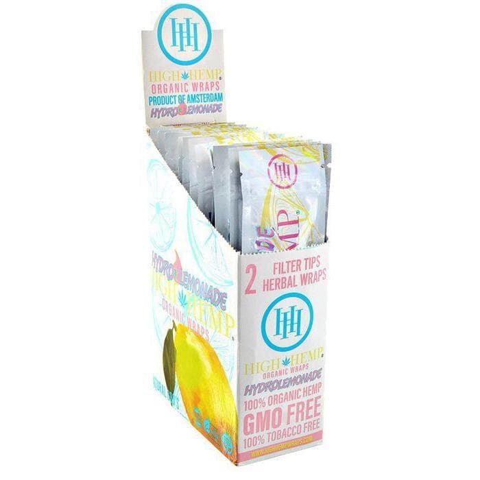 High Hemp Hydro Lemonade – Tobacco-Free, All-Natural Hemp Wraps with ...
