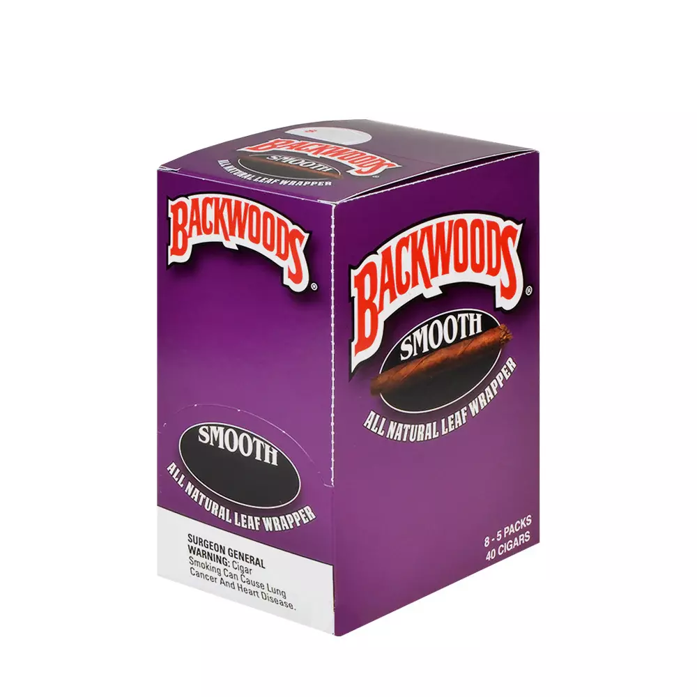 Backwoods Smooth 5PK – Premium Smooth Cigars